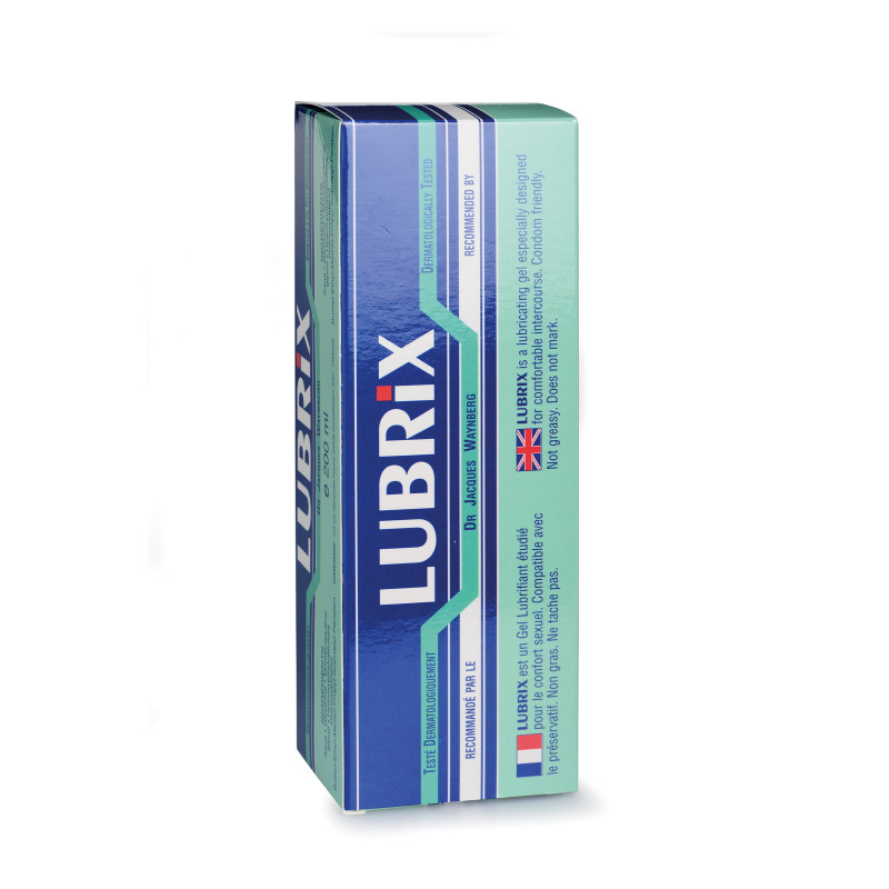 Lubrifiant LUBRIX : tube de lubrifiant à l'eau Lubrix de 200ml